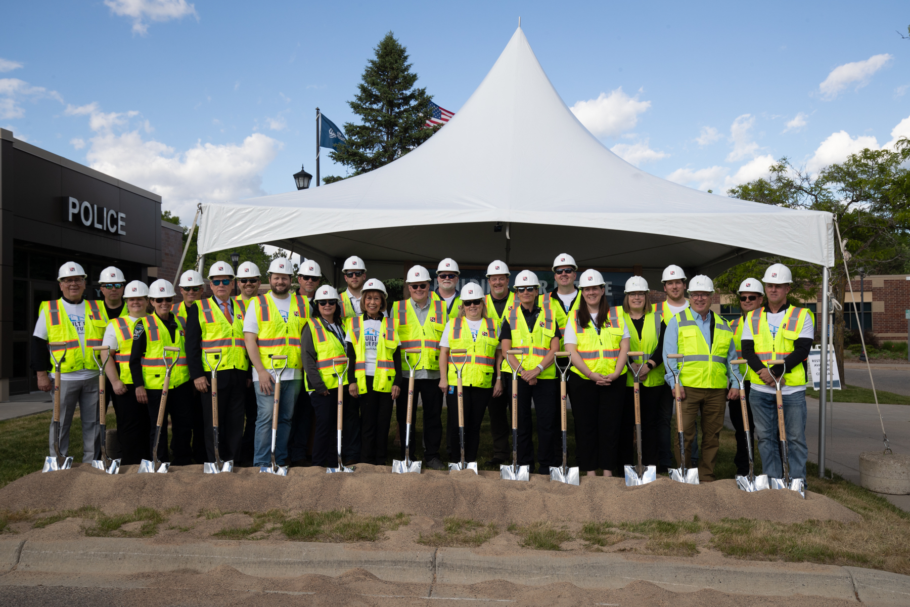 Burnsville Police City Hall Groundbreaking Celebration Marks a ...