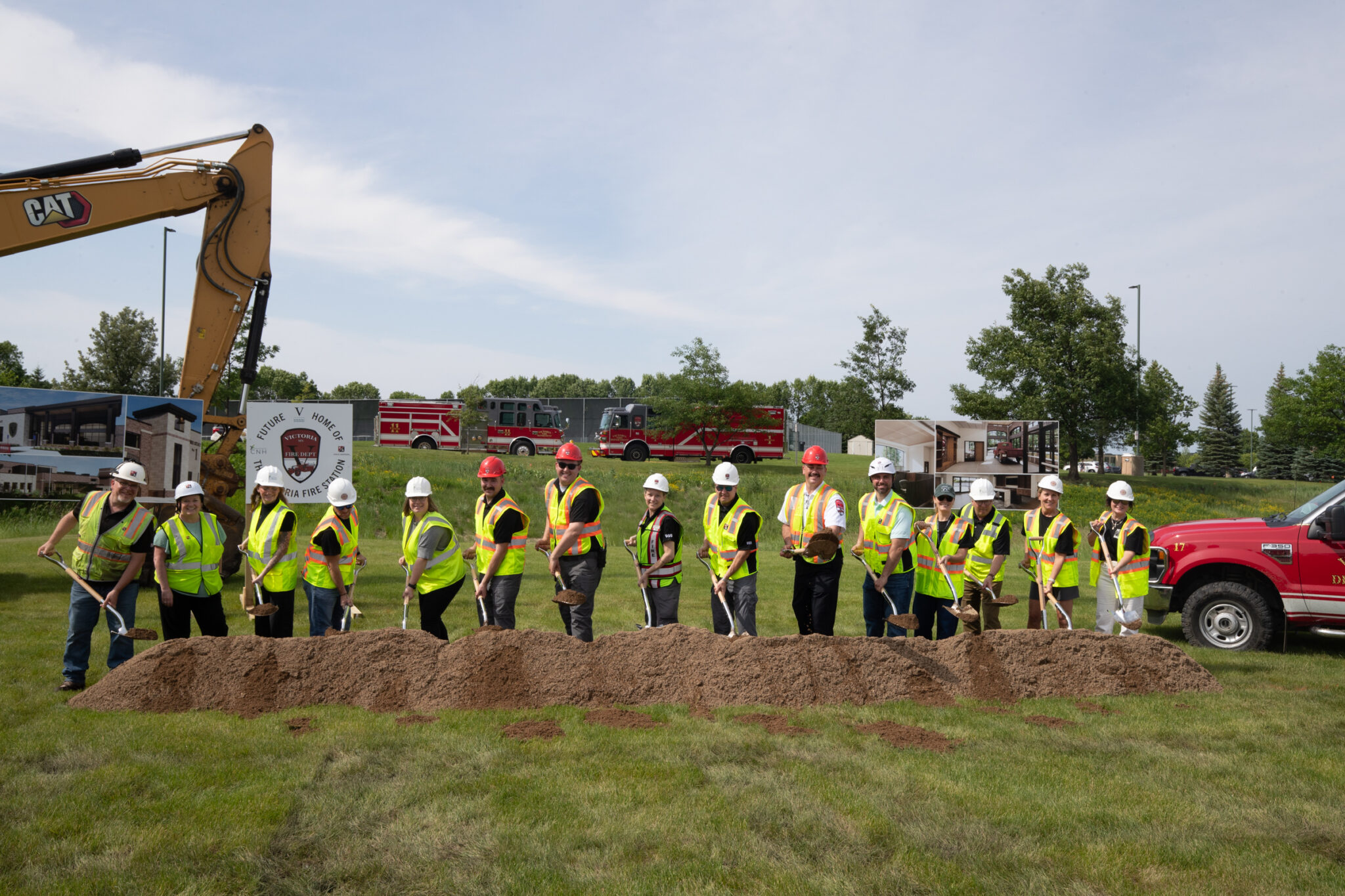 Victoria Marks a Historic Groundbreaking Event for Its New Fire Station ...